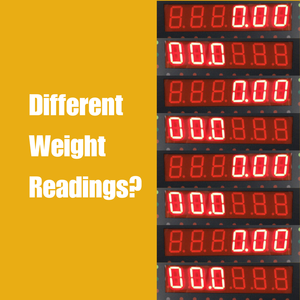 Digital Scale Showing Different Weights? | Top 10 Reasons — Scale Supply Co