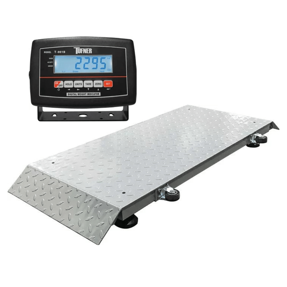 TUFNER T920-22050 | PORTABLE LIVESTOCK SCALE | 2,000 LBS X 0.5 LB ...